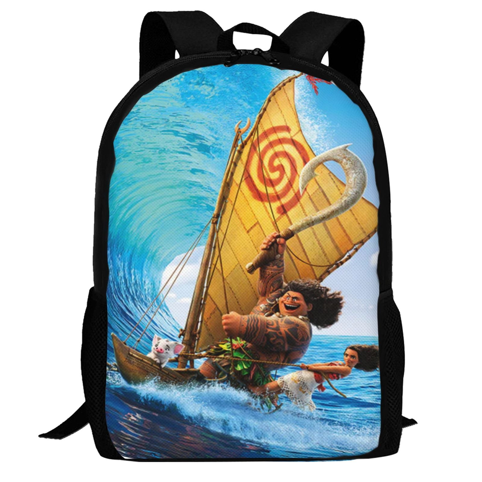 Moana Backpack, 3d Printed Laptop Backpack, Water Resistant Computer ...