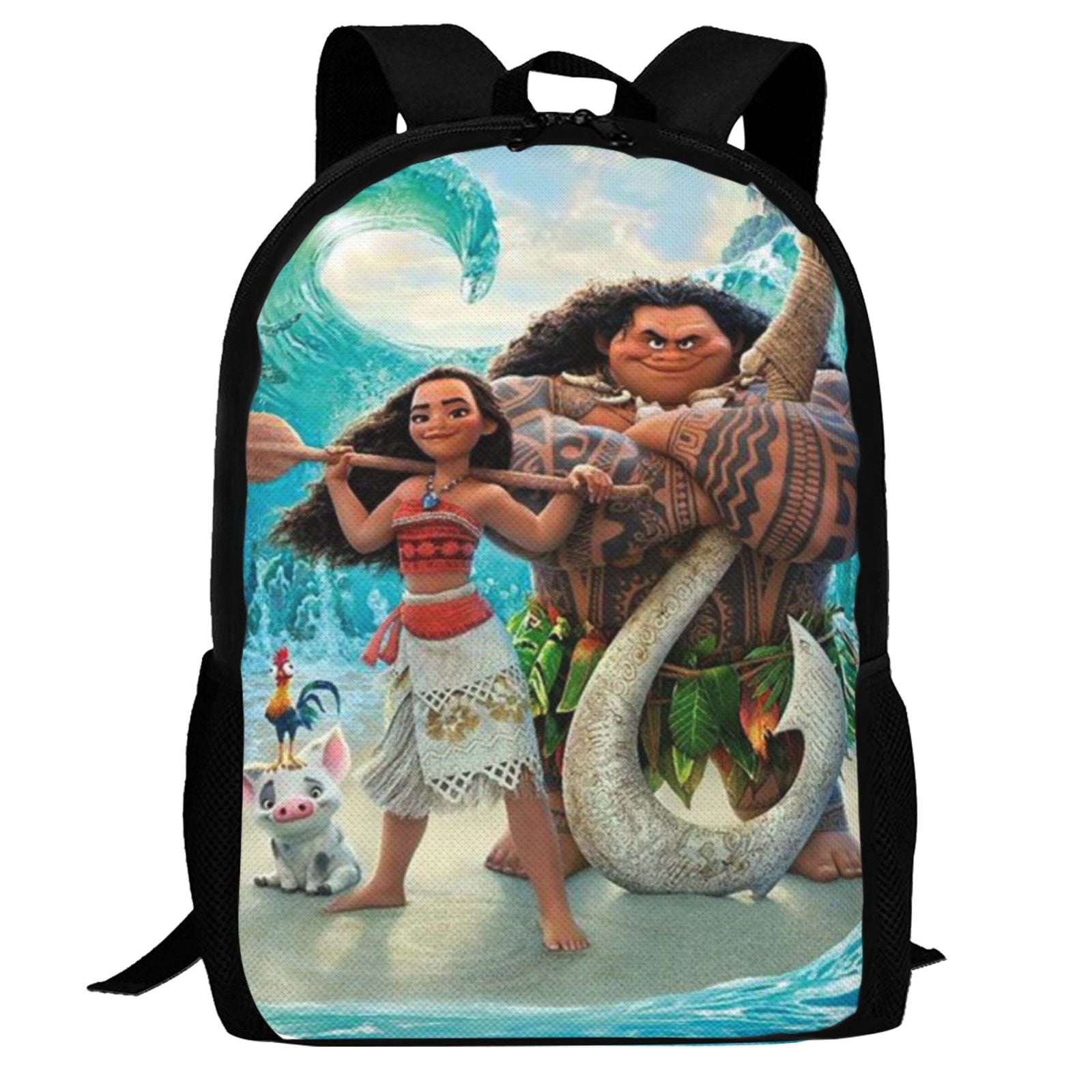 Moana Backpack, 3d Printed Laptop Backpack, Water Resistant Computer ...