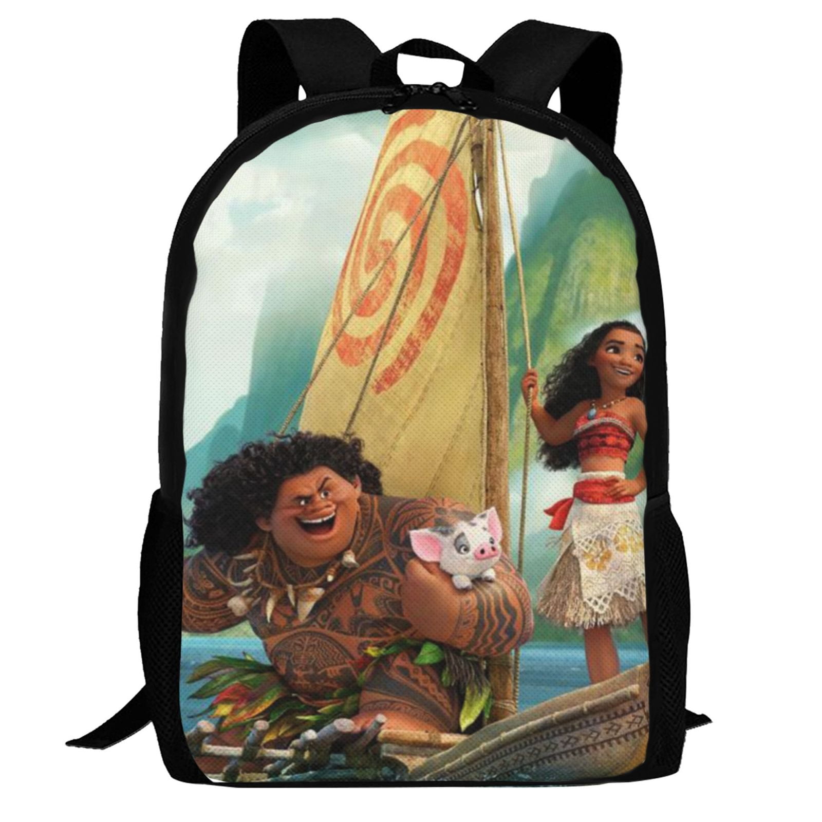 Moana Backpack, 3d Printed Laptop Backpack, Water Resistant Computer ...
