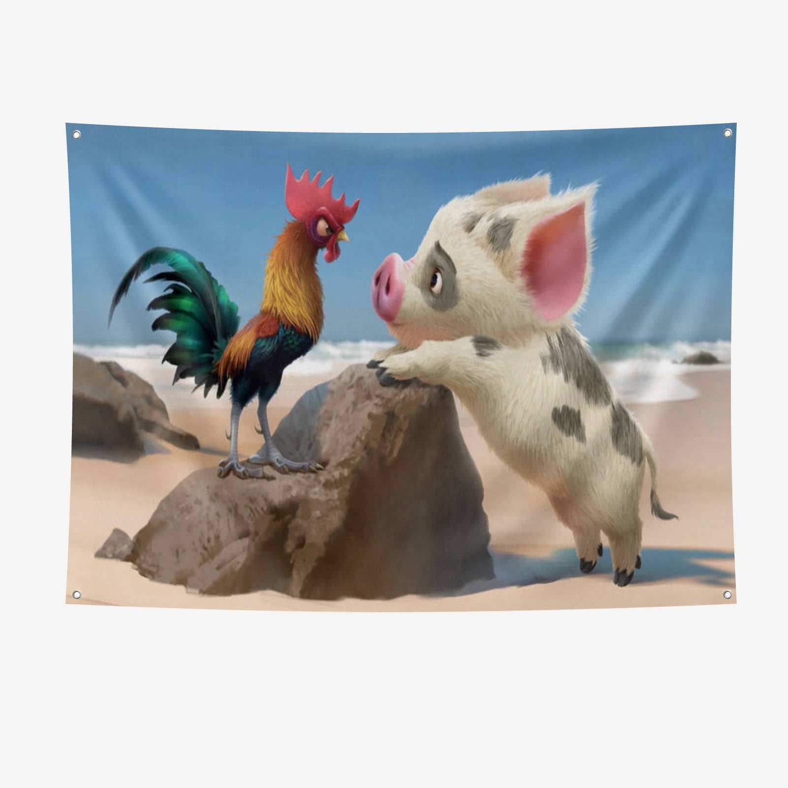 Moana Birthday Background Banner Birthday Party Decoration Supplies ...