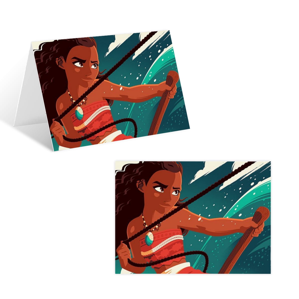 Moana Cards and Envelopes Greeting Cards with Envelopes Blank Note ...