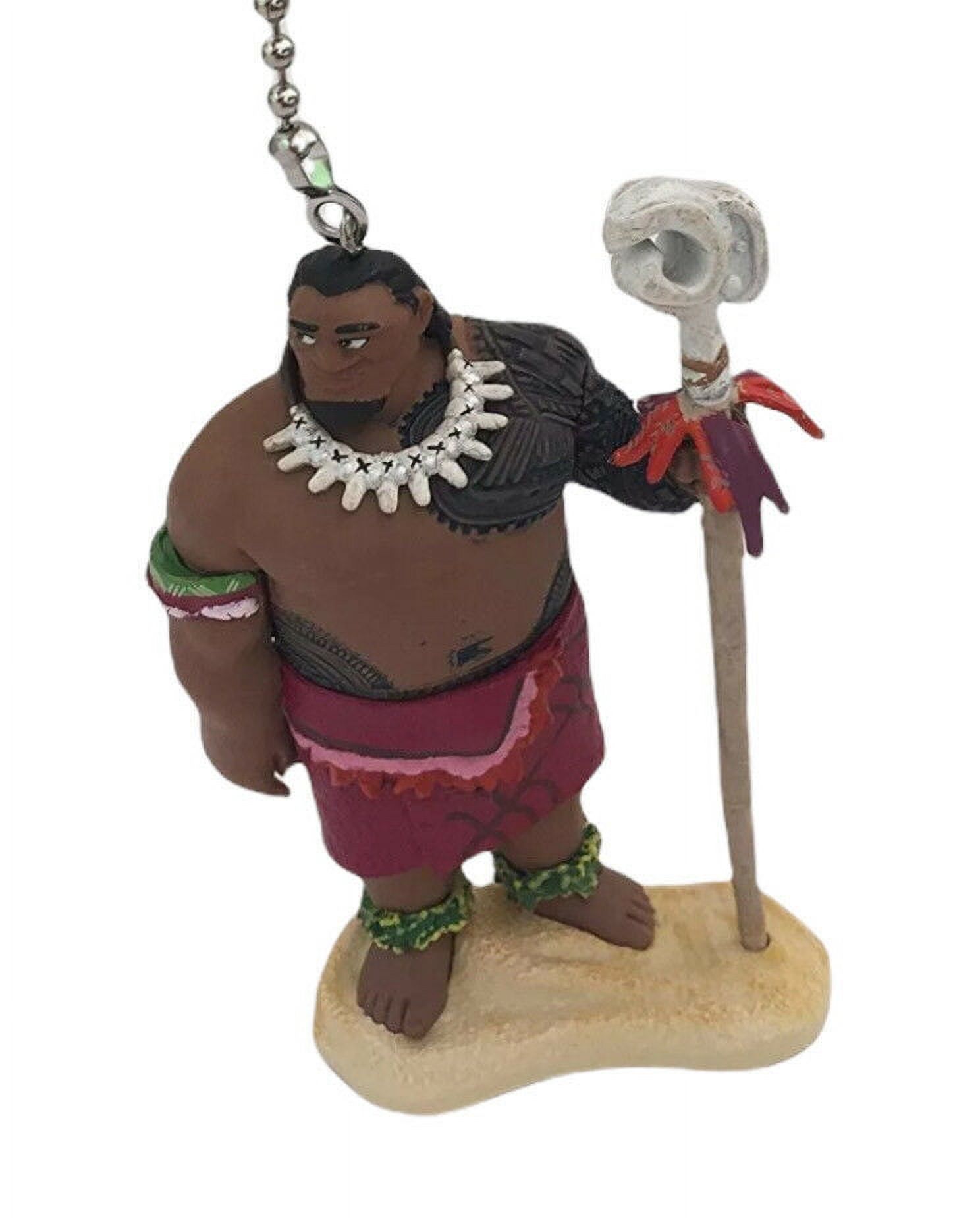 Moana Dad Father Cheif Tui Light Lamp Fan Pull Chain PVC Figure ...