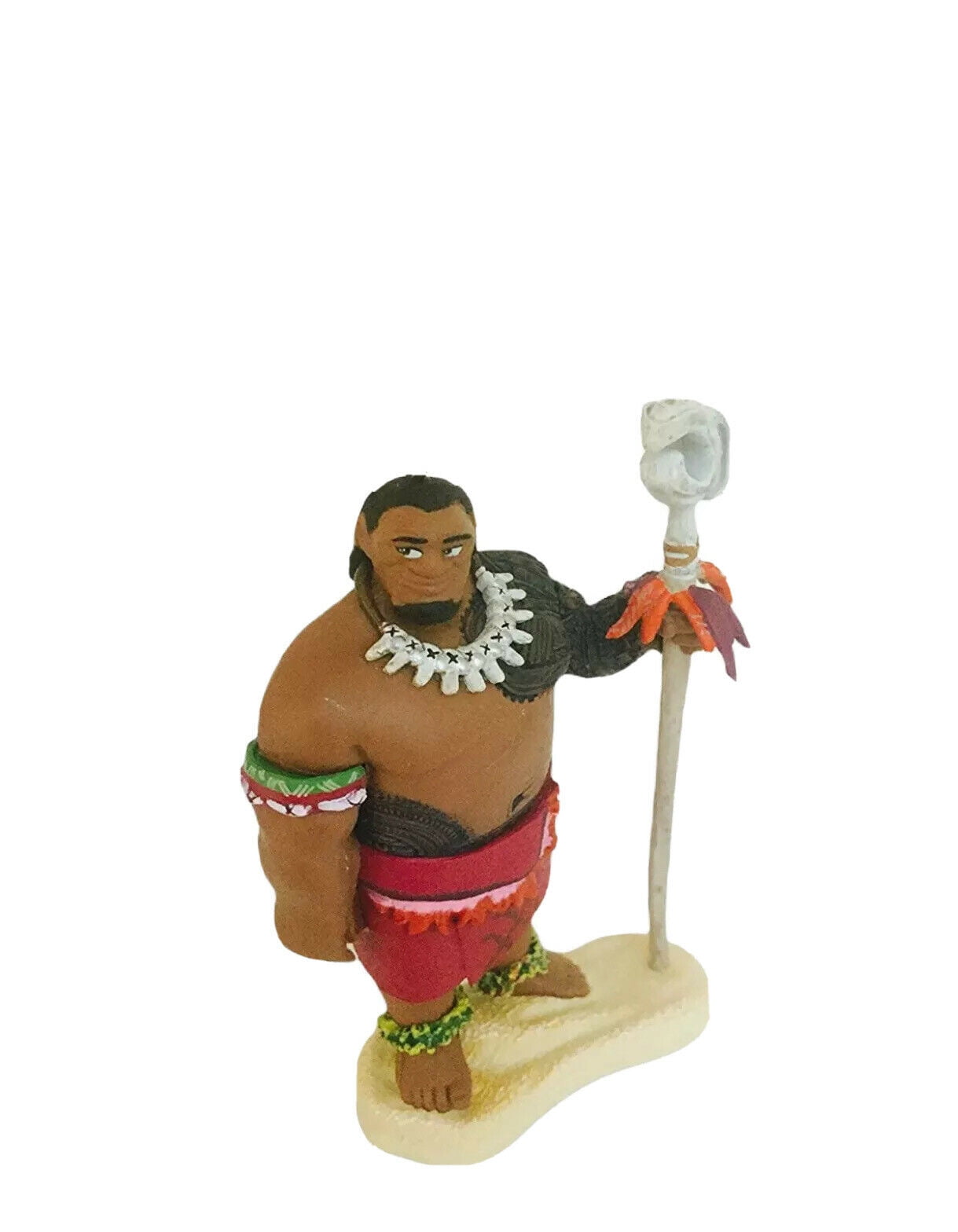 Moana Dad Father Chief Tui Cake Topper PVC Figure 4" Father’s Day Gift ...
