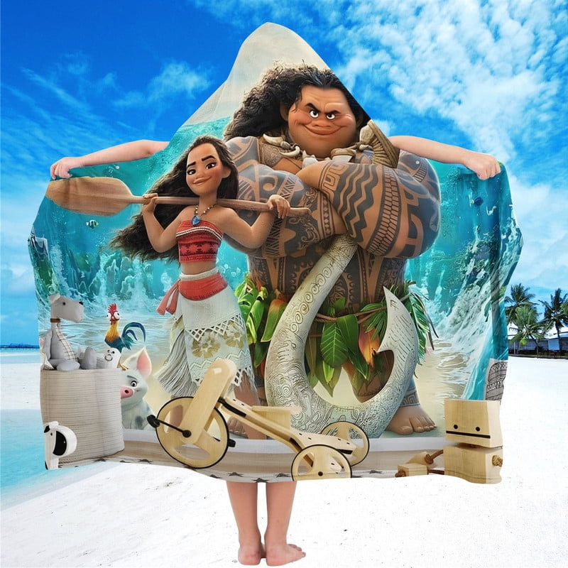 Moana Gifts Beach Towel for Women Girl Or Boys Birthday Inspired Fan ...