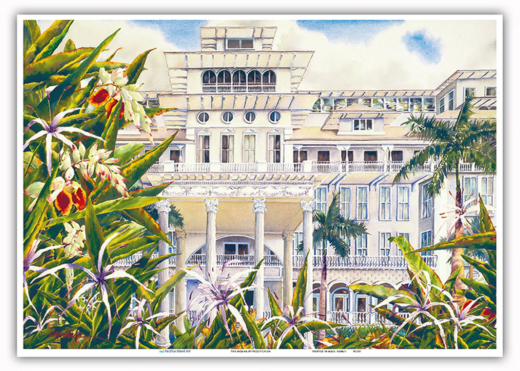The Moana - Historic Hawaiian Hotel - Waikiki Beach Honolulu - From an ...