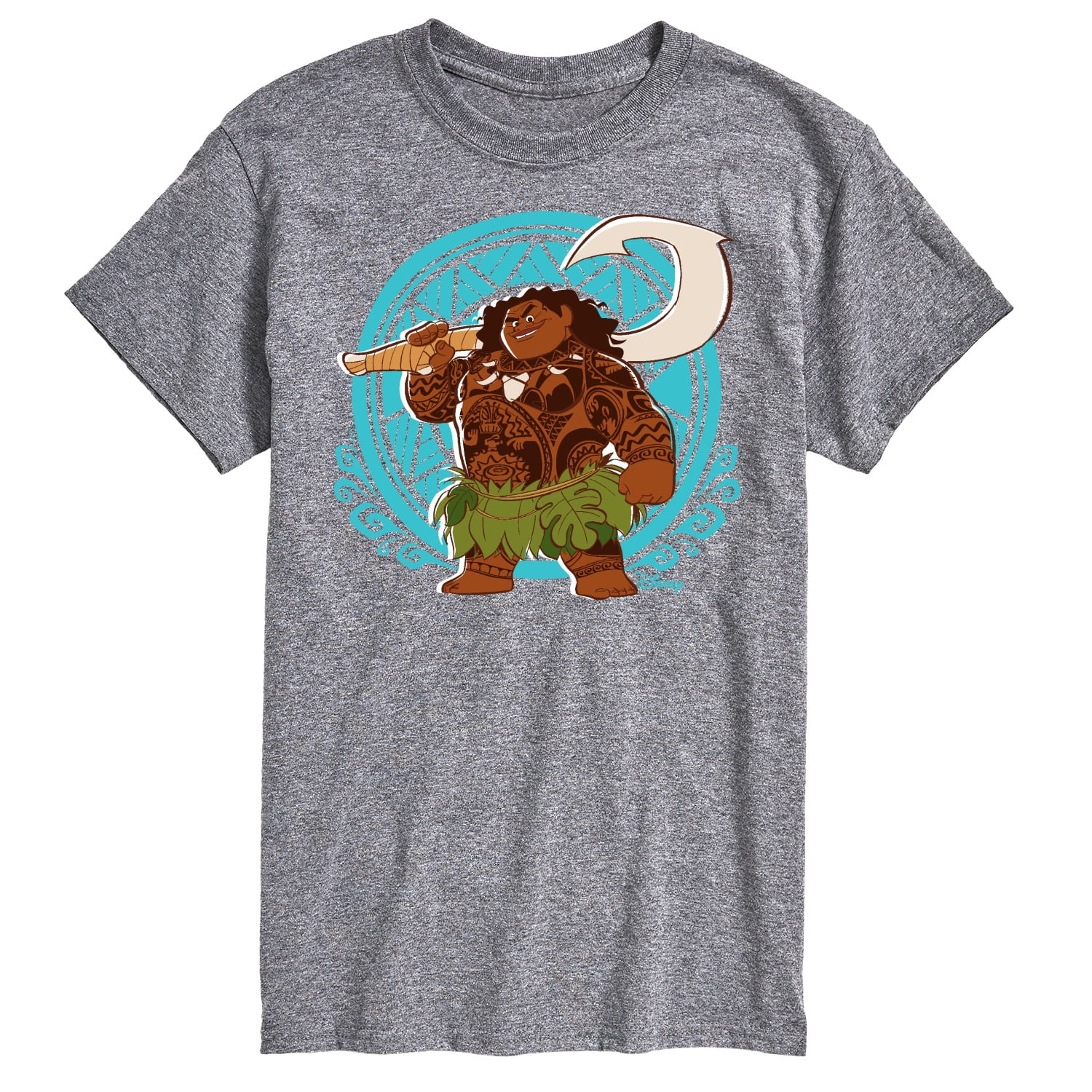 Moana - Maui Pattern - Men's Short Sleeve Graphic T-Shirt - Walmart.com