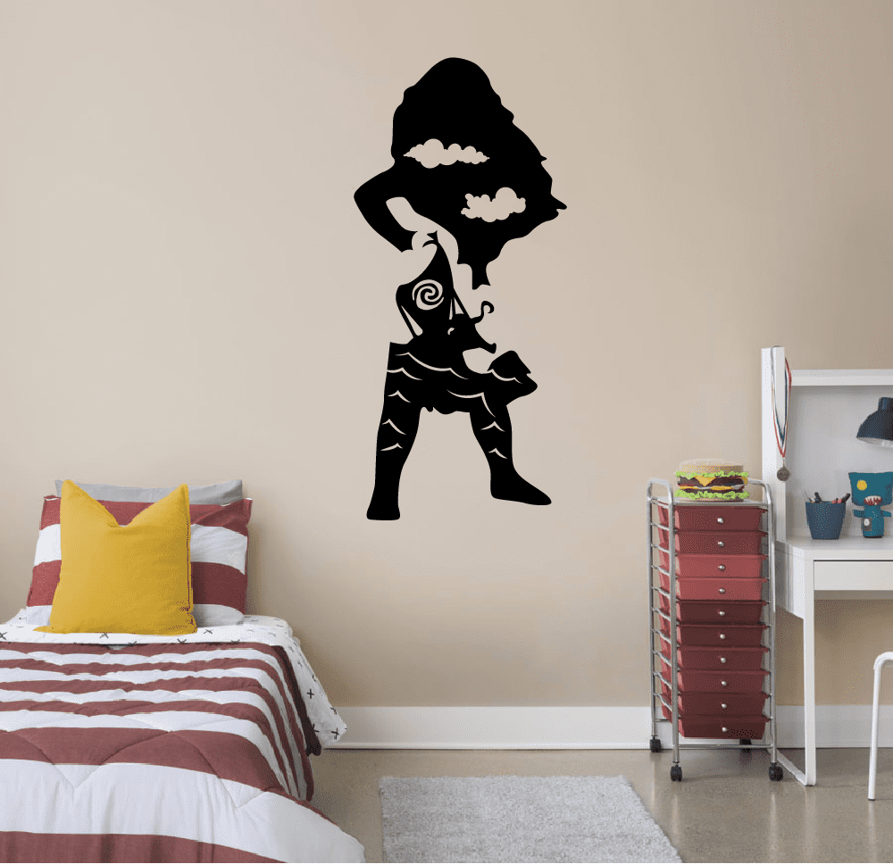 Moana Of Motonui Princess Boat Silhouette Disney Movie Moana Characters ...