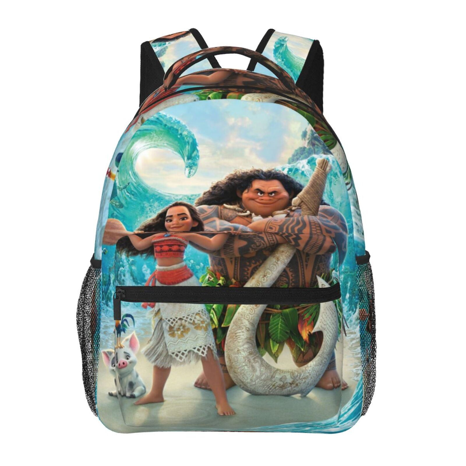 Moana Movie Laptop Backpack School Book Bag Satchel Rucksack Adjustable ...