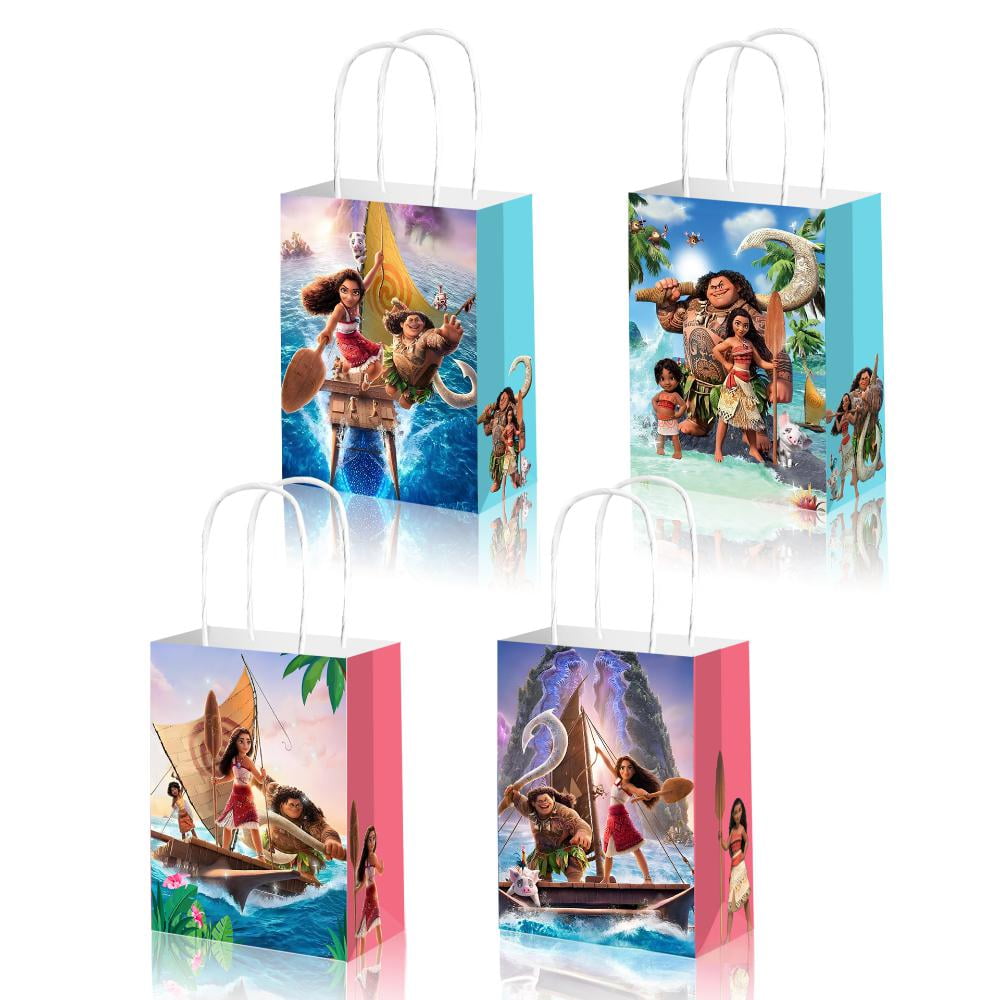 Moana Party Favor Bags, Moana Birthday Favor Bags Set - 24Pcs Moana ...