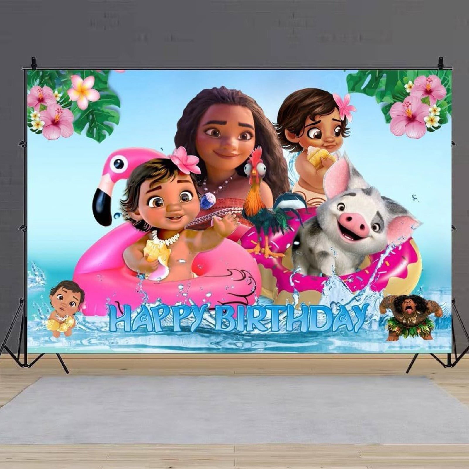 Moana Party Supplies, Moana Birthday Decorations Set - Moana Plates and ...