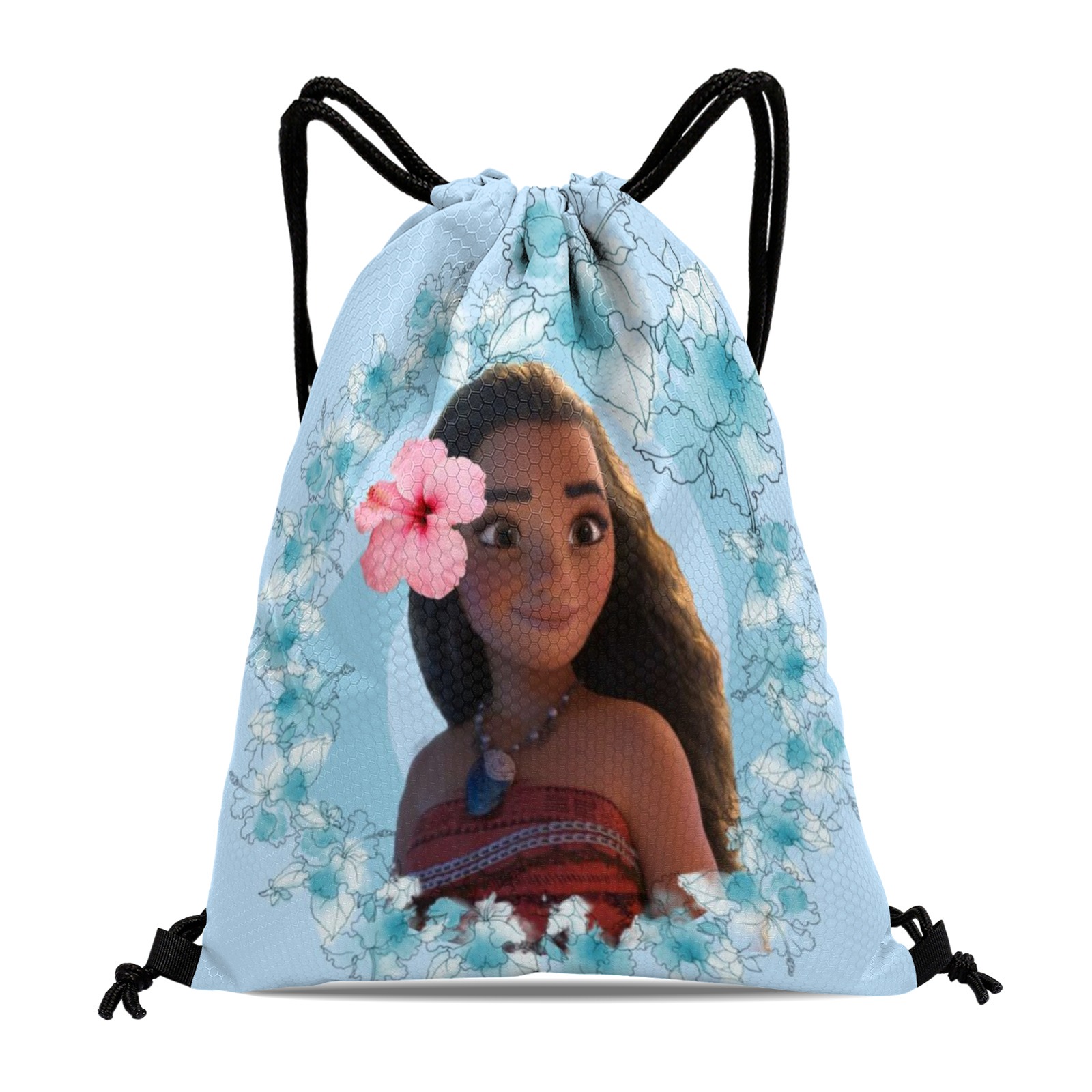 Moana Princess Camping Backpack:Waterproof, suitable for outdoor fitness, hiking, swimming ...