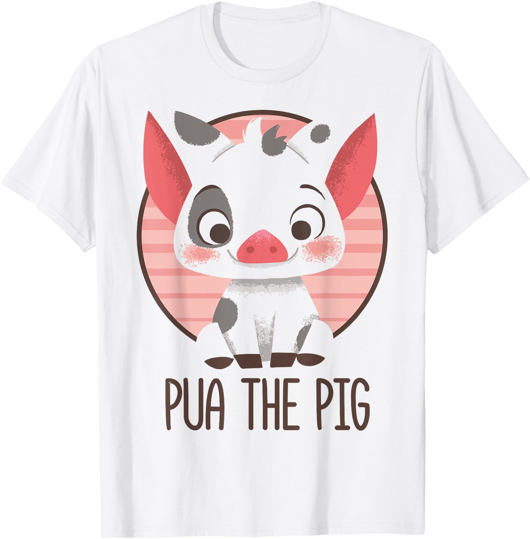 Moana Pua The Pig Graphic T-Shirt,Forest Green Color,Size M - Walmart.com