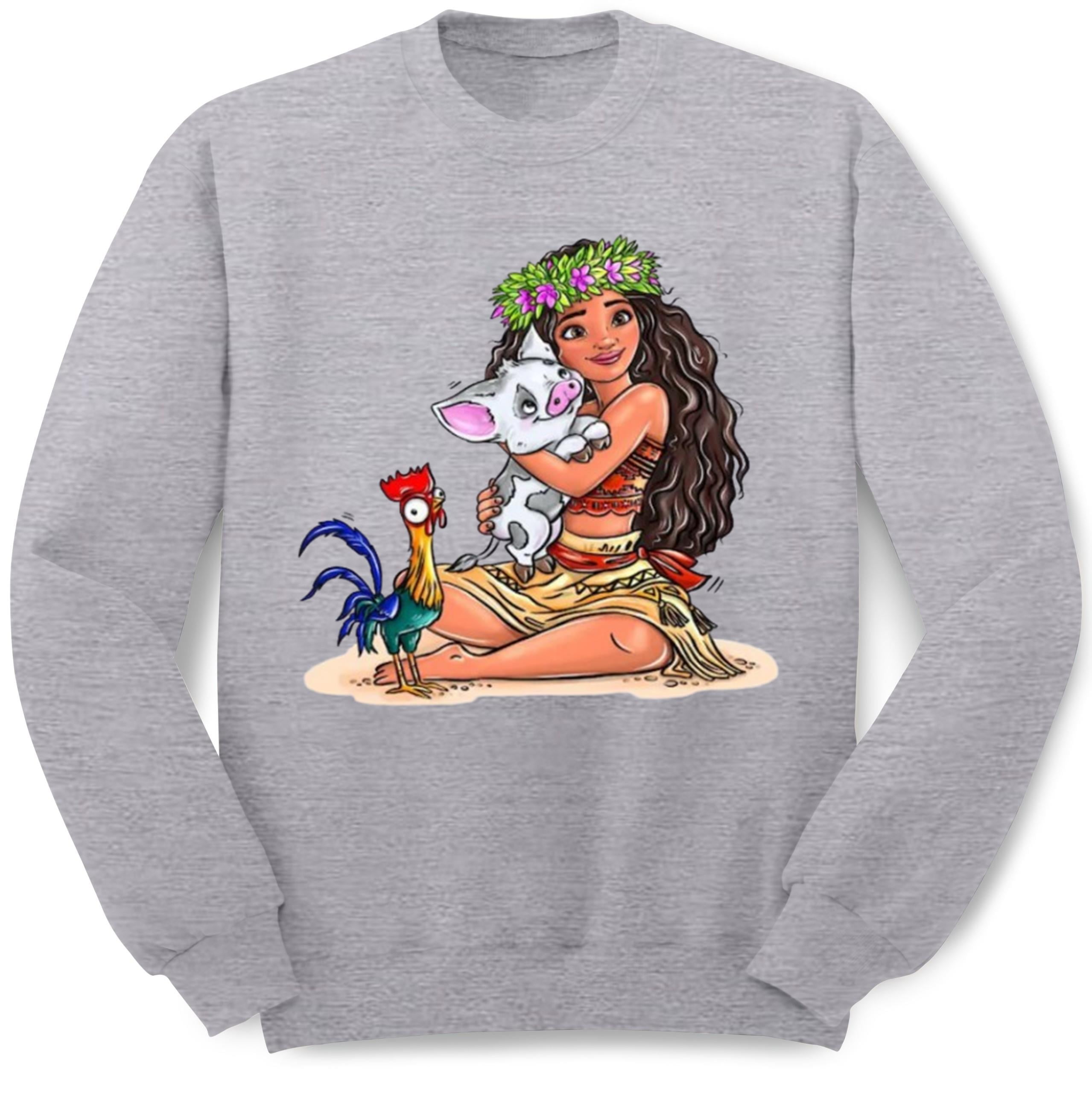 Moana Shirt Moana 2 Movie Kids Shirt Princess Moana with Heihei Pua Tee Moana Trip Shirt ...