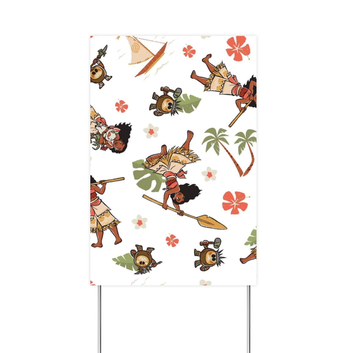 Moana Sign Yard Garden Club Farm Bathroom Wall Decor Sign Poster Plaque ...