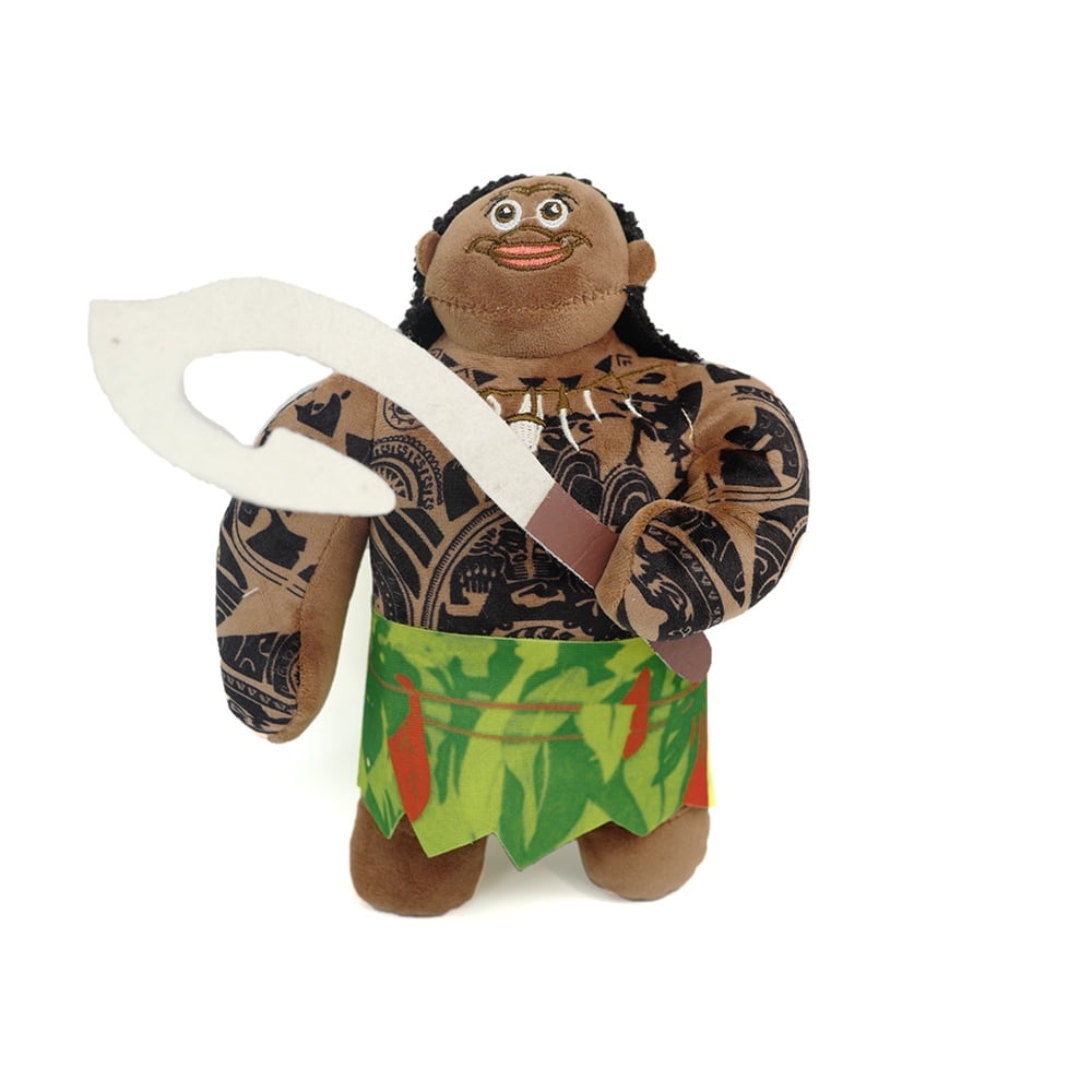 Moana Toys Maui Plush Toys Soft Stuffed Gift Dolls 8'' High For Kids ...