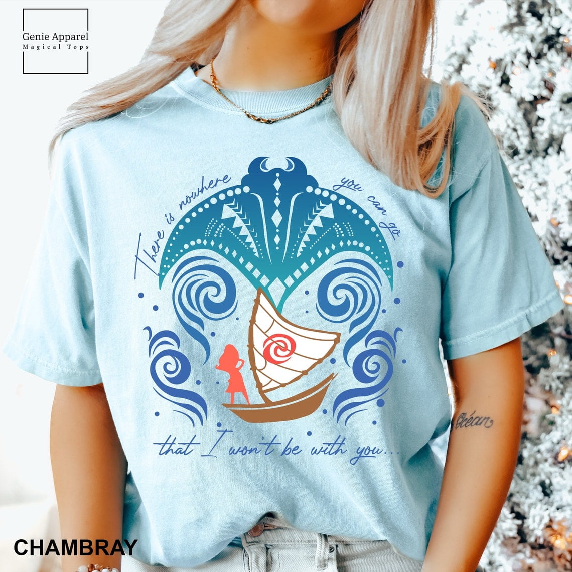 Moana and Manta Ray Shirt, Comfort Colors Disney T-Shirt, Disney Moana ...