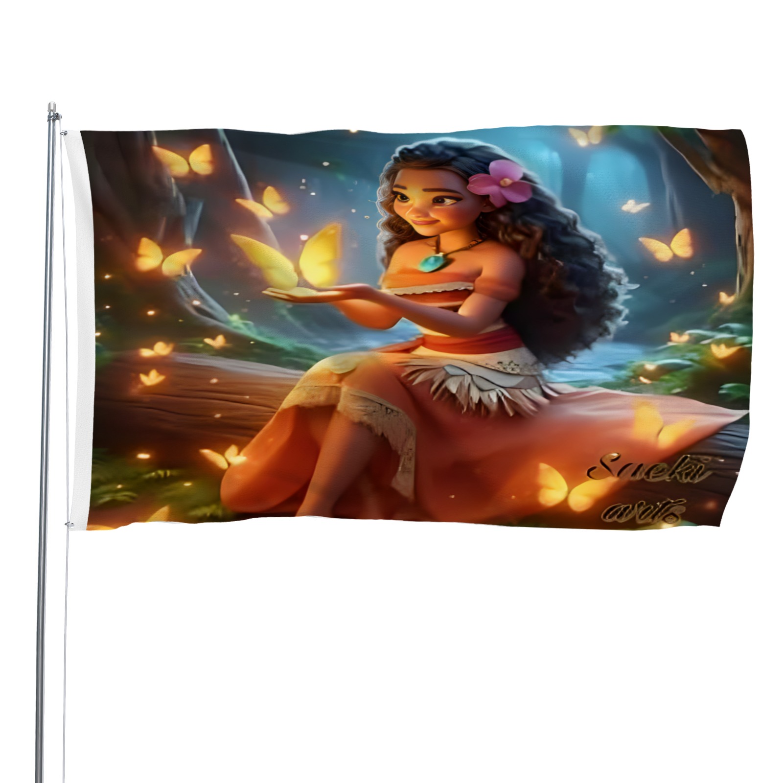 Moana Party Decorations in Moana Party Supplies | Yellow - Walmart.com