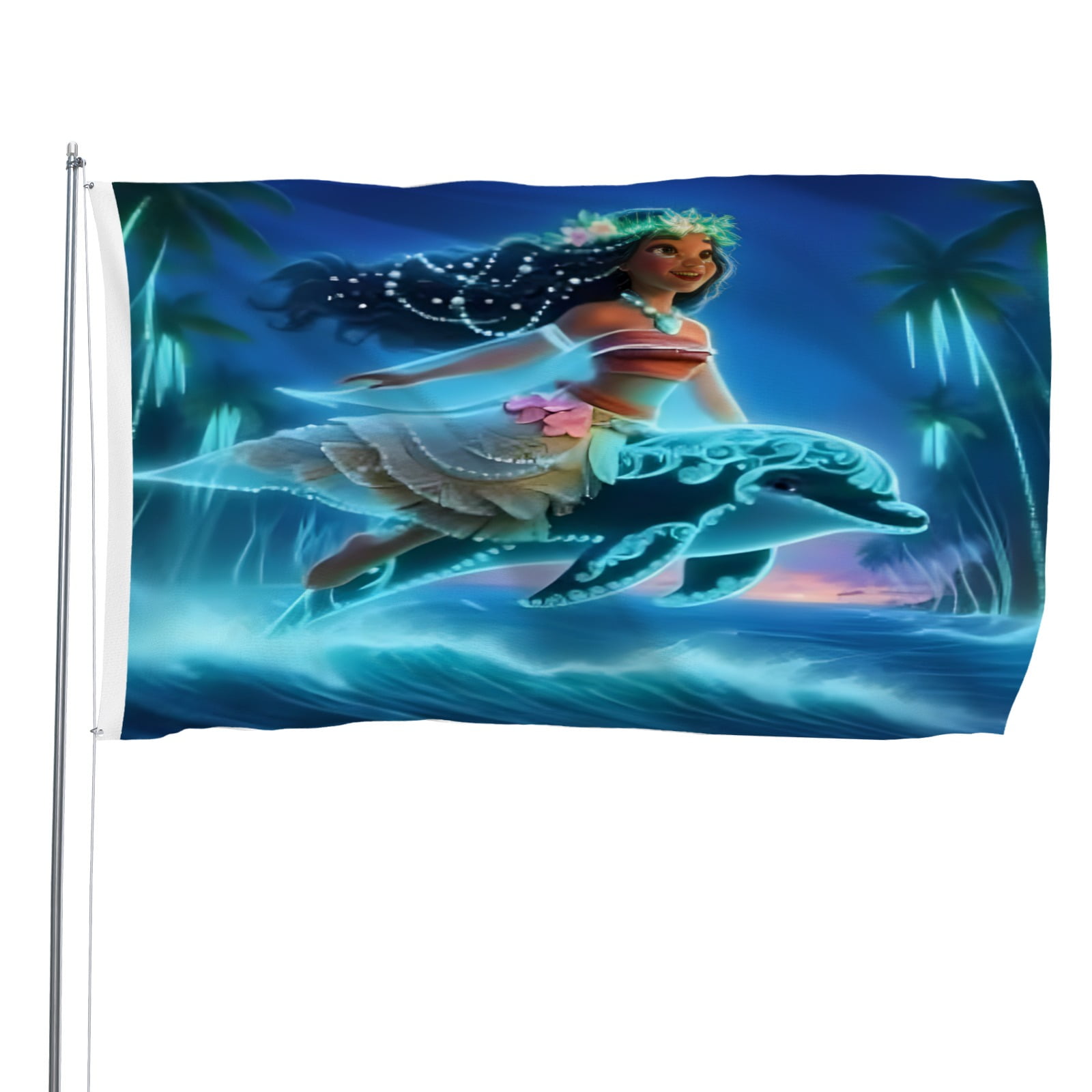 Moana* flag perfect for outdoor decoration, can be hung indoors ...