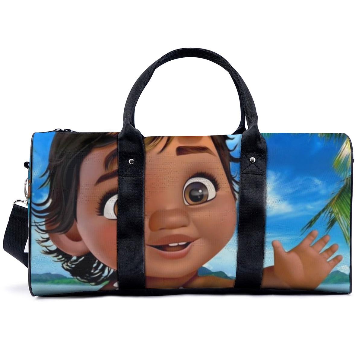 MoanaCartoon Travel Luggage Bag with Shoulder Strap Tote Lightweight ...