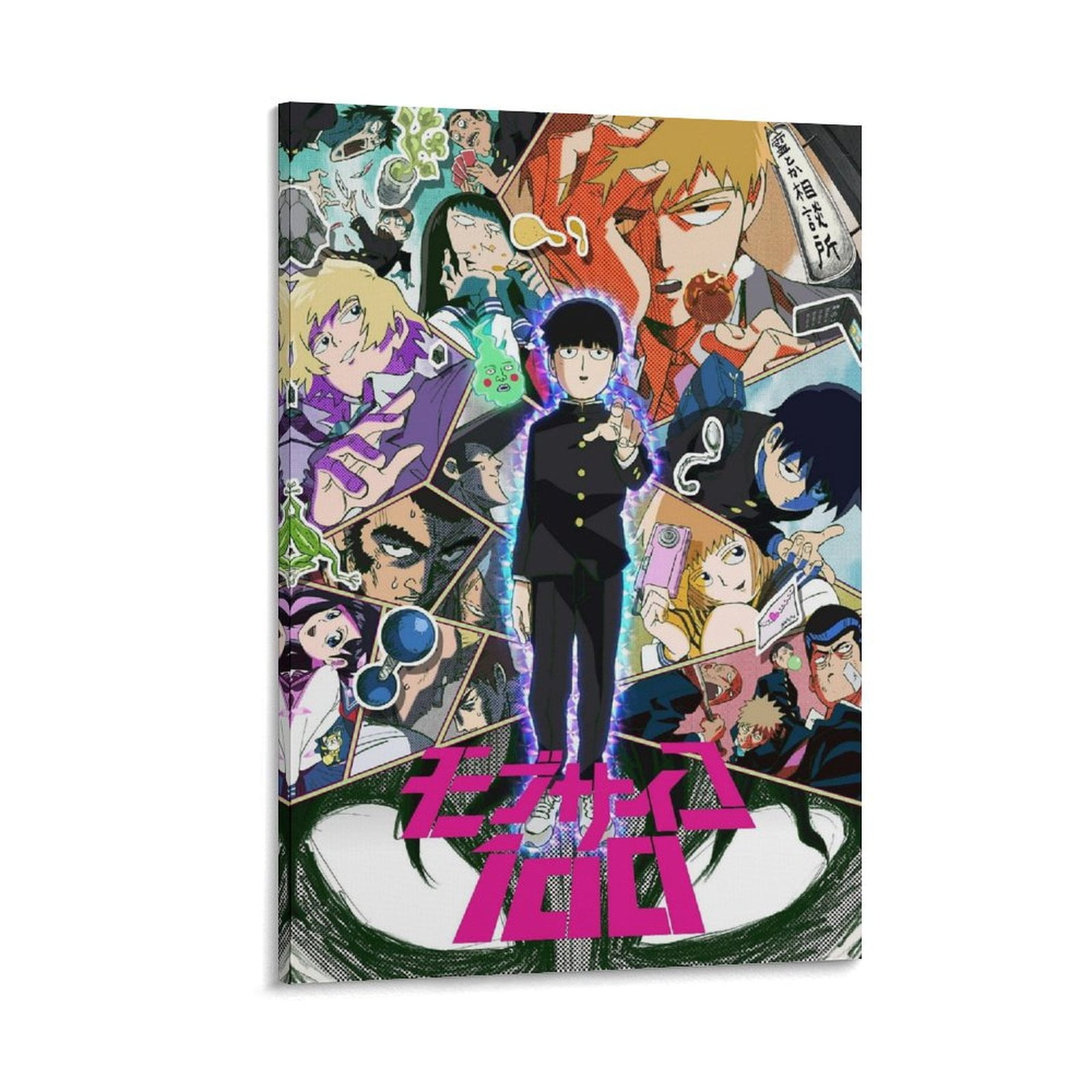 Mob Psycho 100 Anime Poster (1) Posters Art Print Wall Photo Paint ...