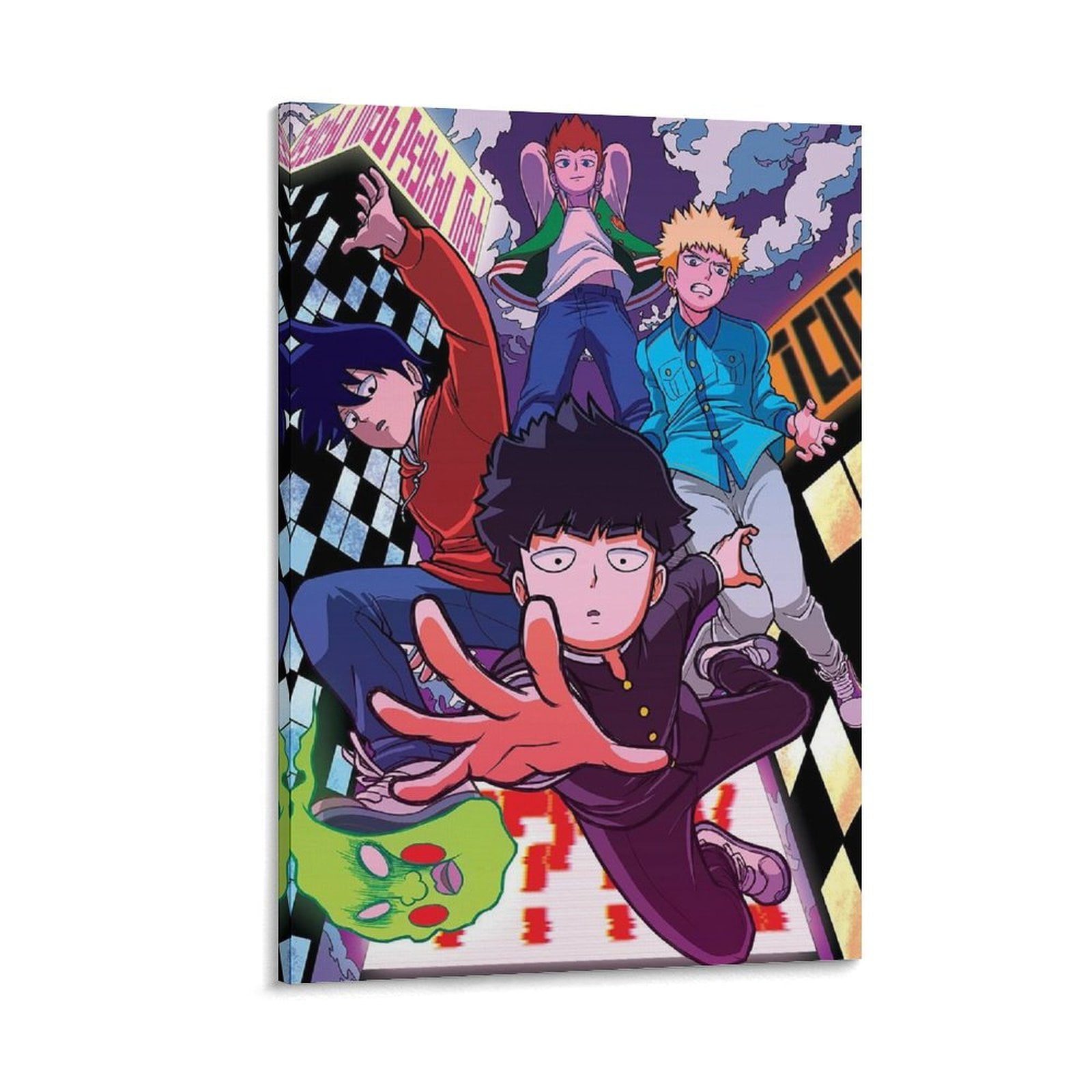 Mob Psycho 100 Anime Poster (12) Canvas Art Poster and Wall Art Picture ...