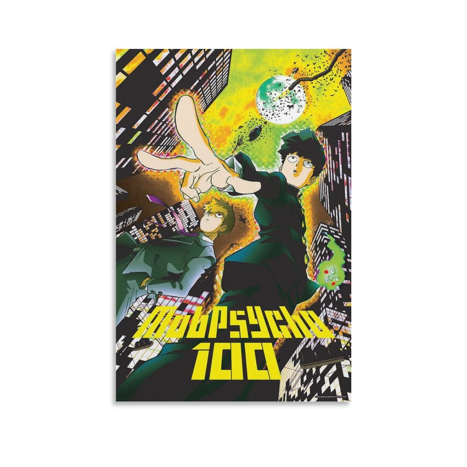 Mob Psycho 100 Anime Poster (15) Poster Cool Artworks Painting Wall Art ...