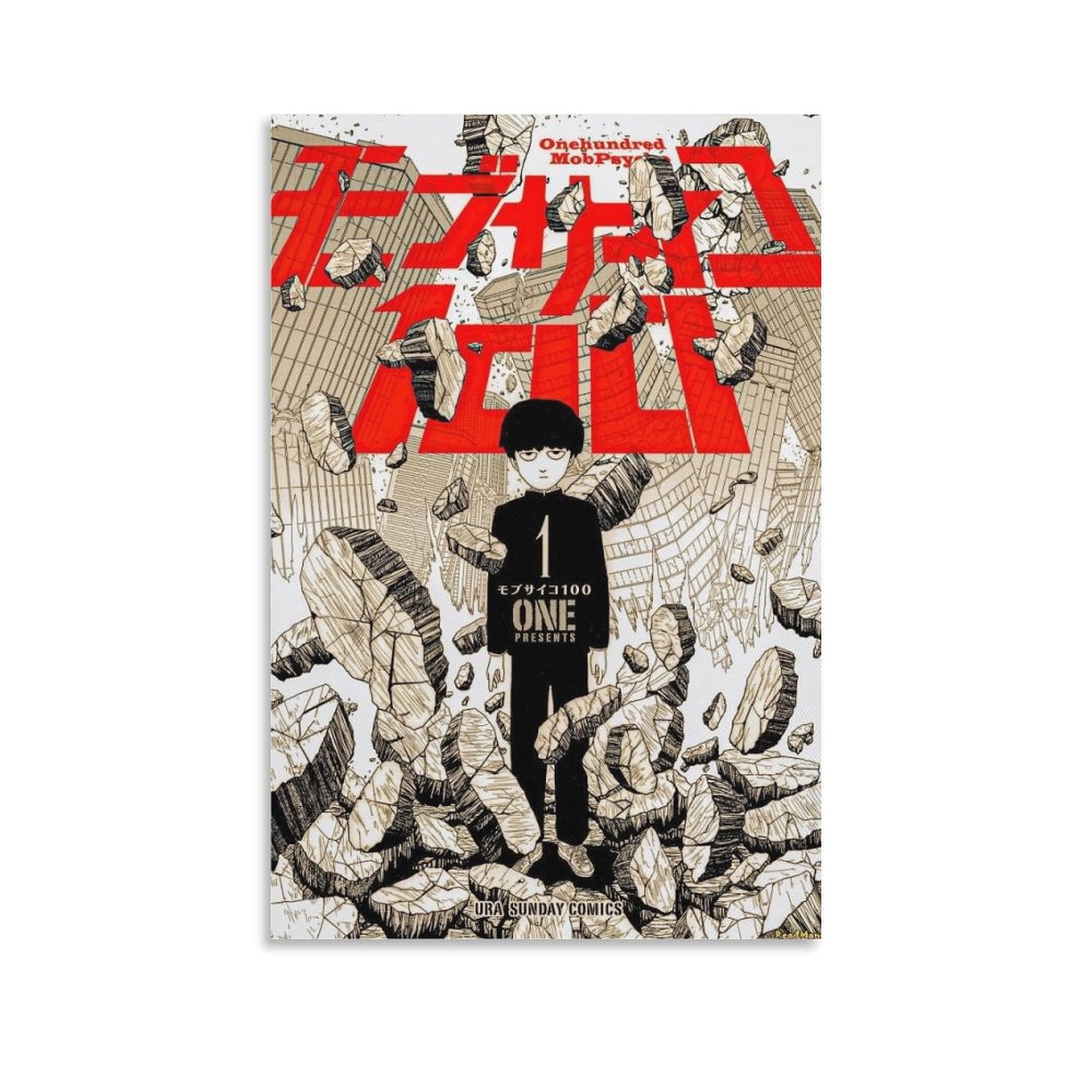 Mob Psycho 100 Anime Poster (17) Poster Cool Artworks Painting Wall Art ...