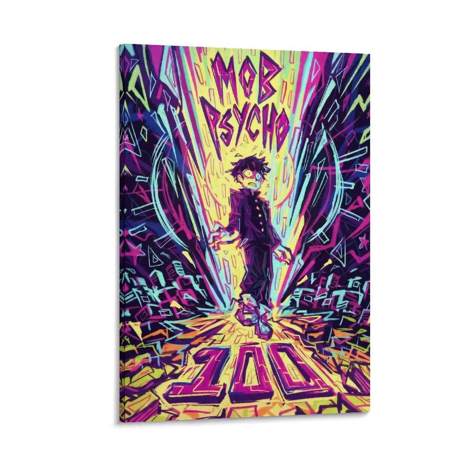 Mob Psycho 100 Anime Poster (2) Poster Cool Artworks Painting Wall Art ...