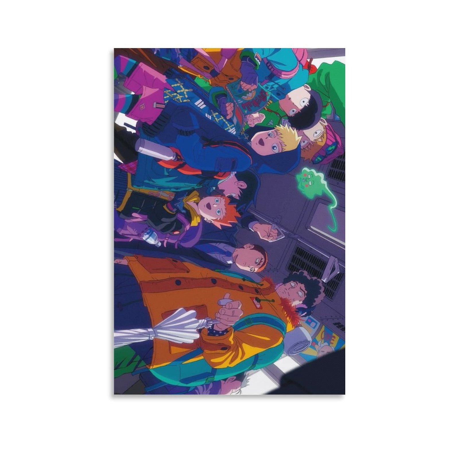 Mob Psycho 100 Anime Poster (24) Picture Print Canvas Poster Wall Paint ...
