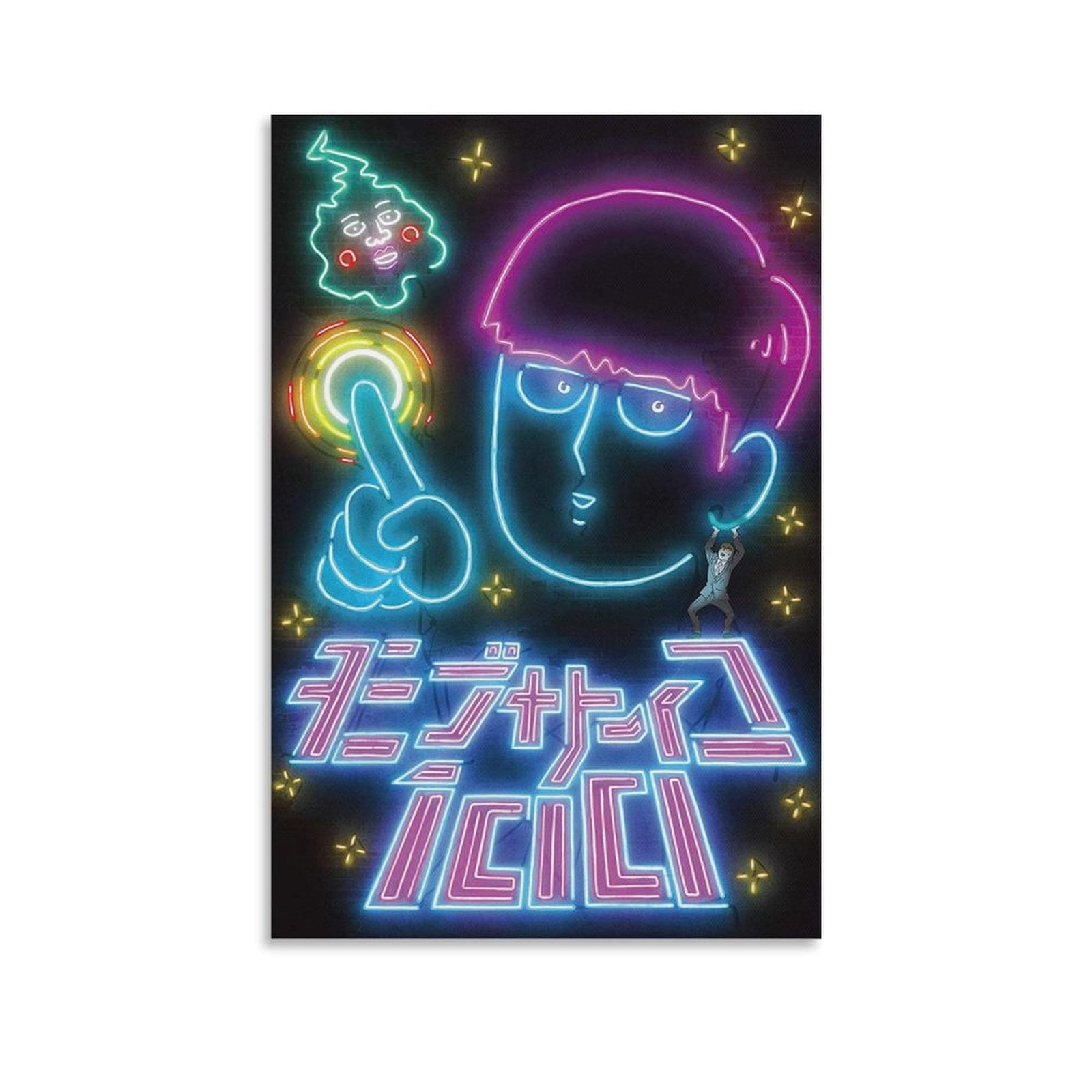 Mob Psycho 100 Anime Poster (28) Canvas Art Poster and Wall Art Picture ...