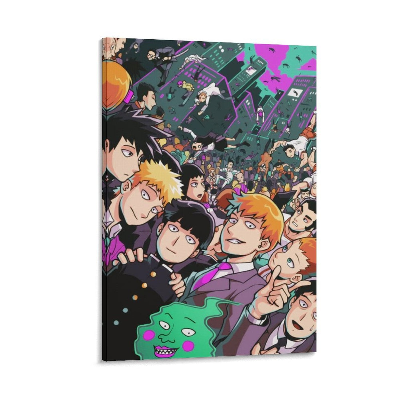 Mob Psycho 100 Anime Poster (29) Posters Wall Art Painting Canvas Gift ...