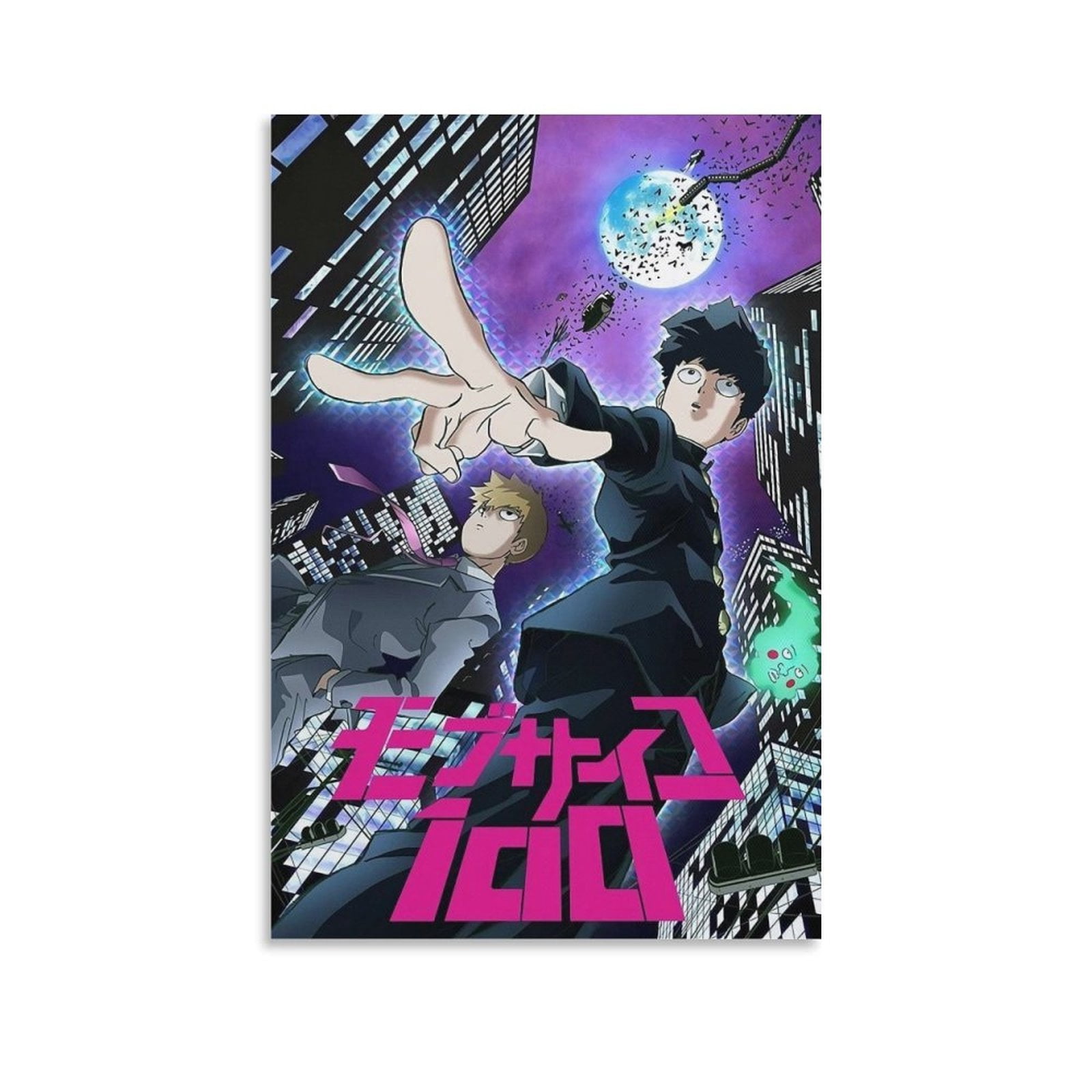 Mob Psycho 100 Anime Poster (3) Posters Art Print Wall Photo Paint ...