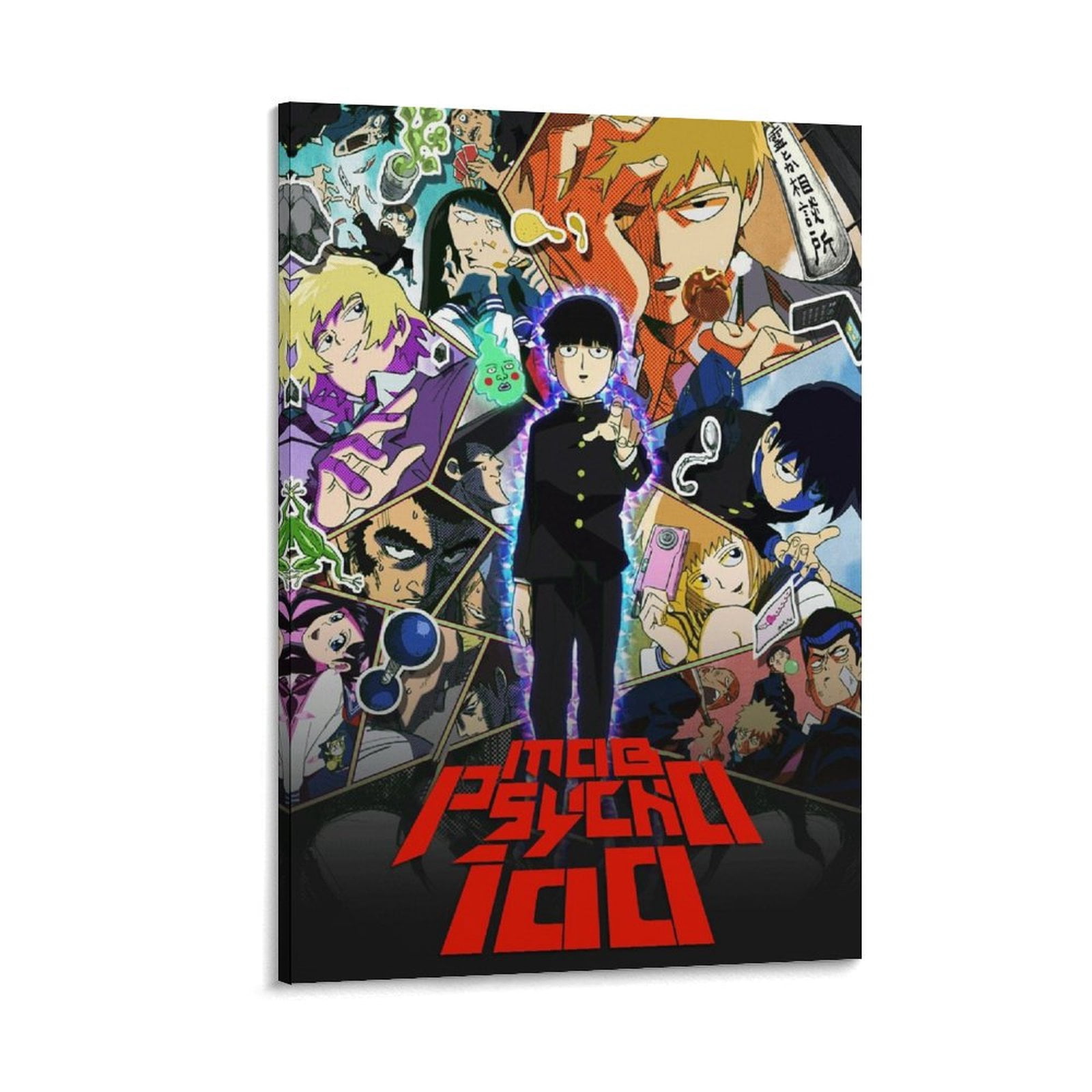 Mob Psycho 100 Anime Poster (32) Art Poster Canvas Painting Decor Wall ...