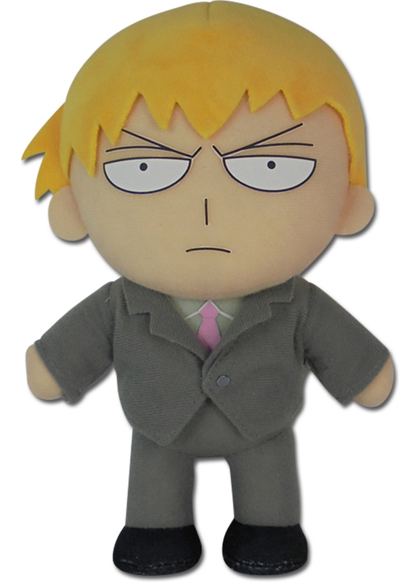 Mob Psycho 100 - Arataka Reigen Movable Plush 8"H - Walmart.com