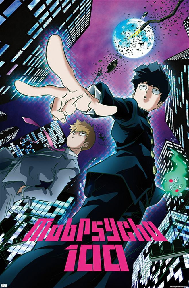 Mob Psycho 100 - City Wall Poster, 22.375" x 34" - Walmart.com