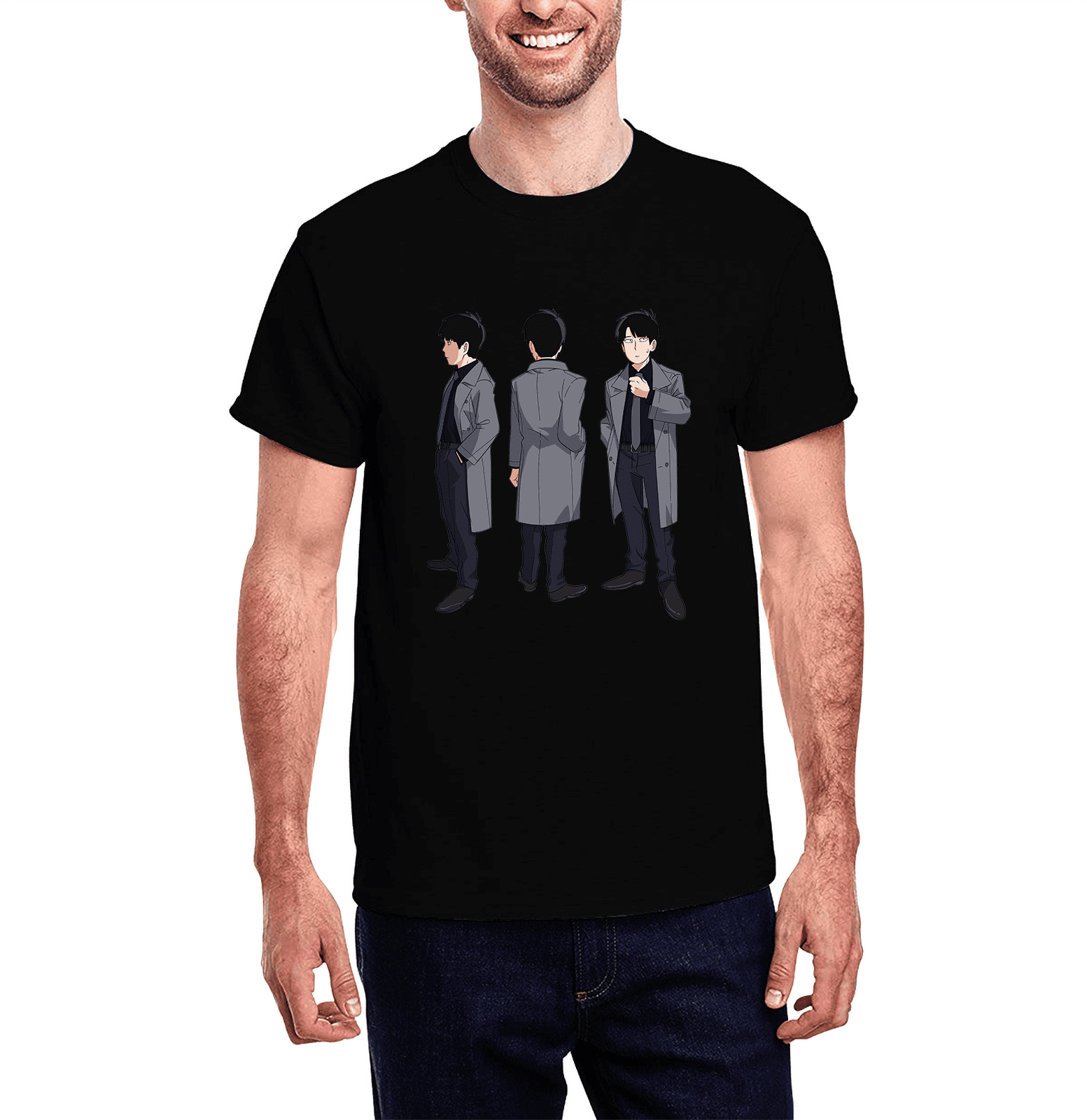Mob Psycho 100 Classic printed T shirt 32 - Walmart.com