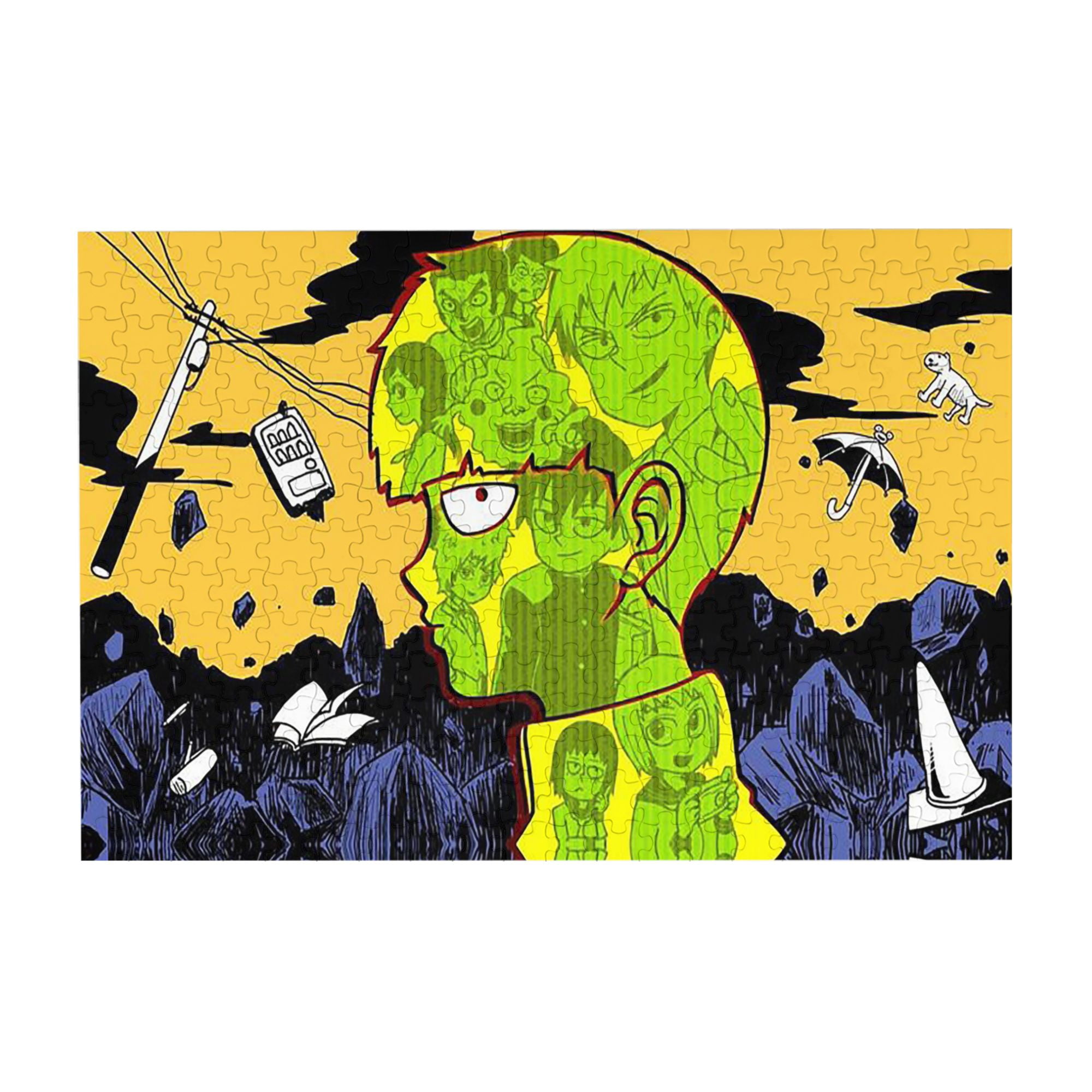 Mob Psycho 100 Dimple Picture Puzzle 300 Piece Jigsaw Puzzle For Adults ...