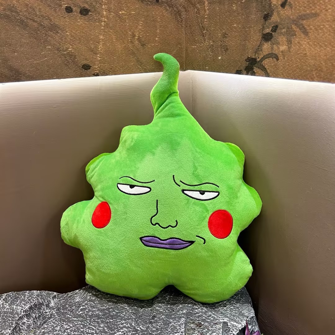 Mob Psycho 100 Doll Pillow Anime Plush Toy Dimple Squeaky Pendant Doll ...