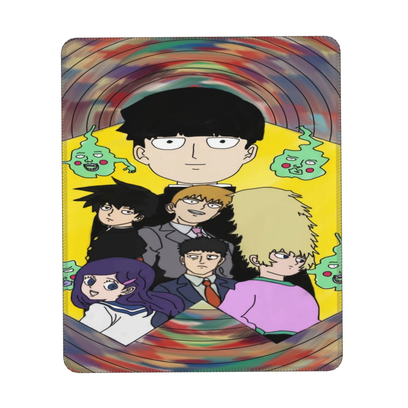 Mob Psycho 100 Mouse Pad Personalized Gaming Mouse Mat With Stitched ...