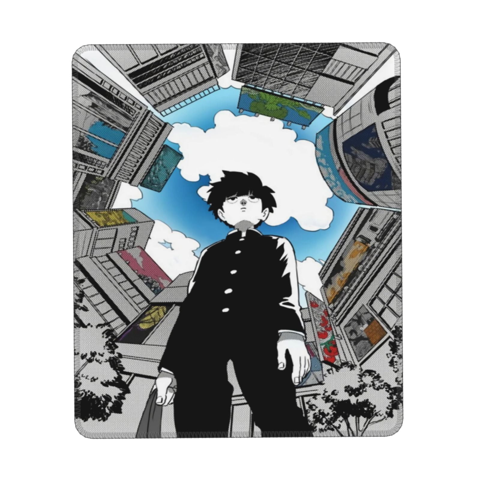 Mob Psycho 100 Mouse Pad Personalized Gaming Mouse Mat With Stitched ...