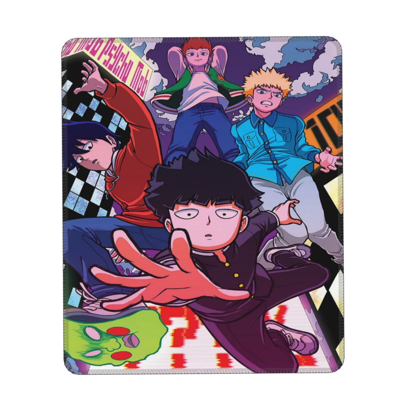 Mob Psycho 100 Mouse Pad Personalized Gaming Mouse Mat With Stitched ...