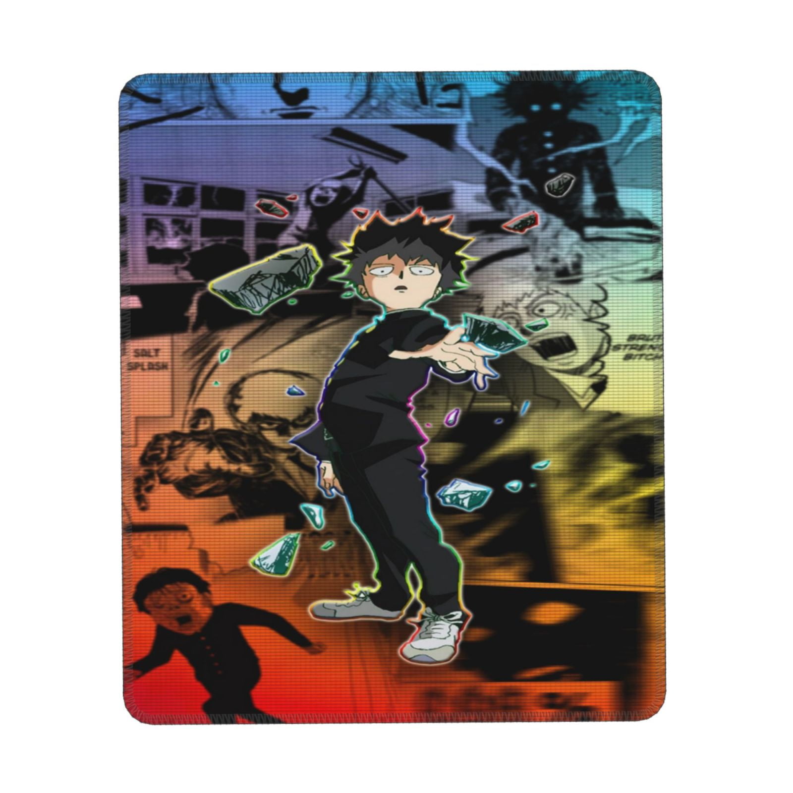 Mob Psycho 100 Mouse Pad Personalized Gaming Mouse Mat With Stitched ...