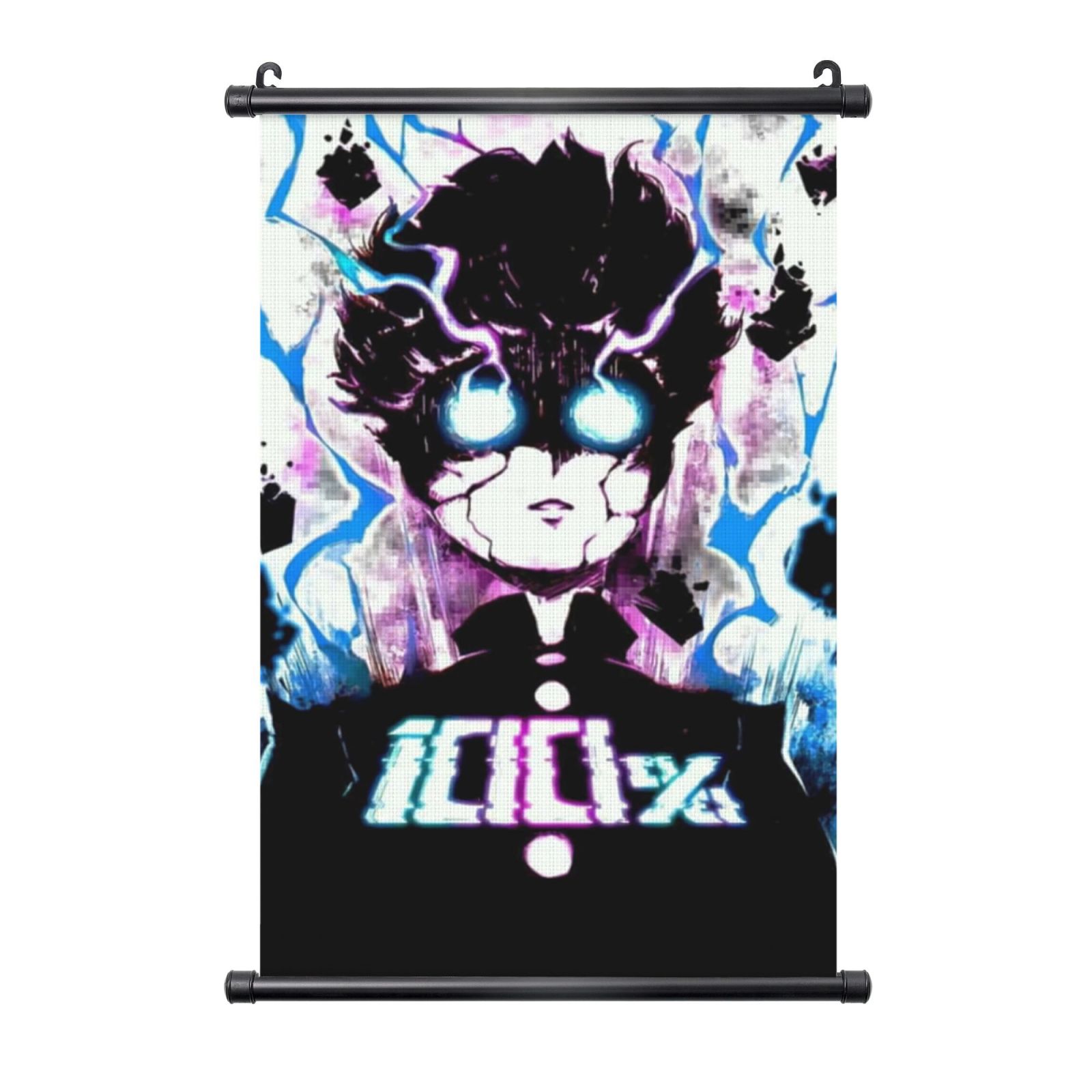 Mob Psycho 100 Poster Aesthetic Canvas PVC Shaft Wall Art Hanging ...