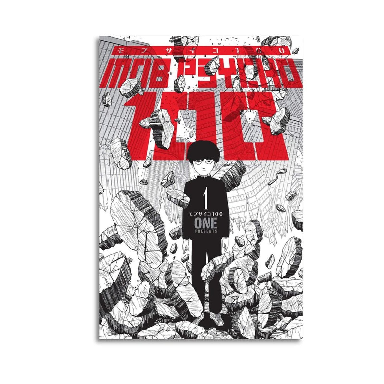 Mob Psycho 100 Poster Decoration Vibrant High-end Wall Posters Retro Room Decorations Classic ...