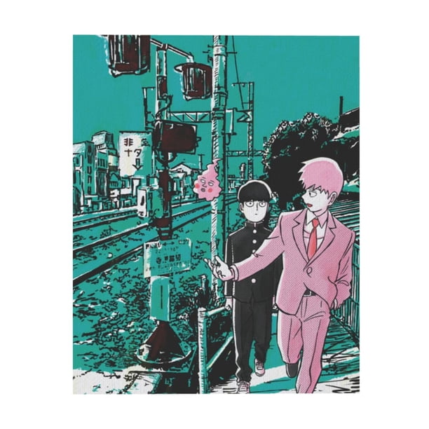 Mob Psycho 100 Posters, Anime Frameless Wall Poster, Japan Anime Home ...