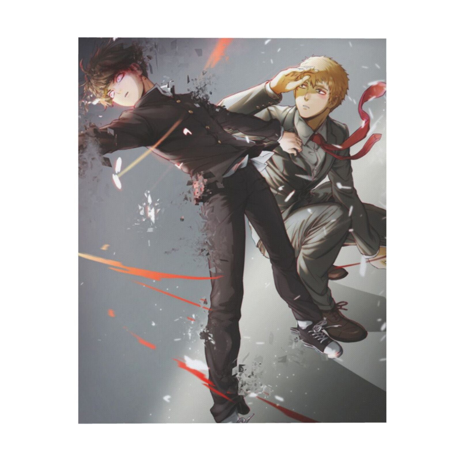 Mob Psycho 100 Posters, Anime Frameless Wall Poster, Japan Anime Home ...