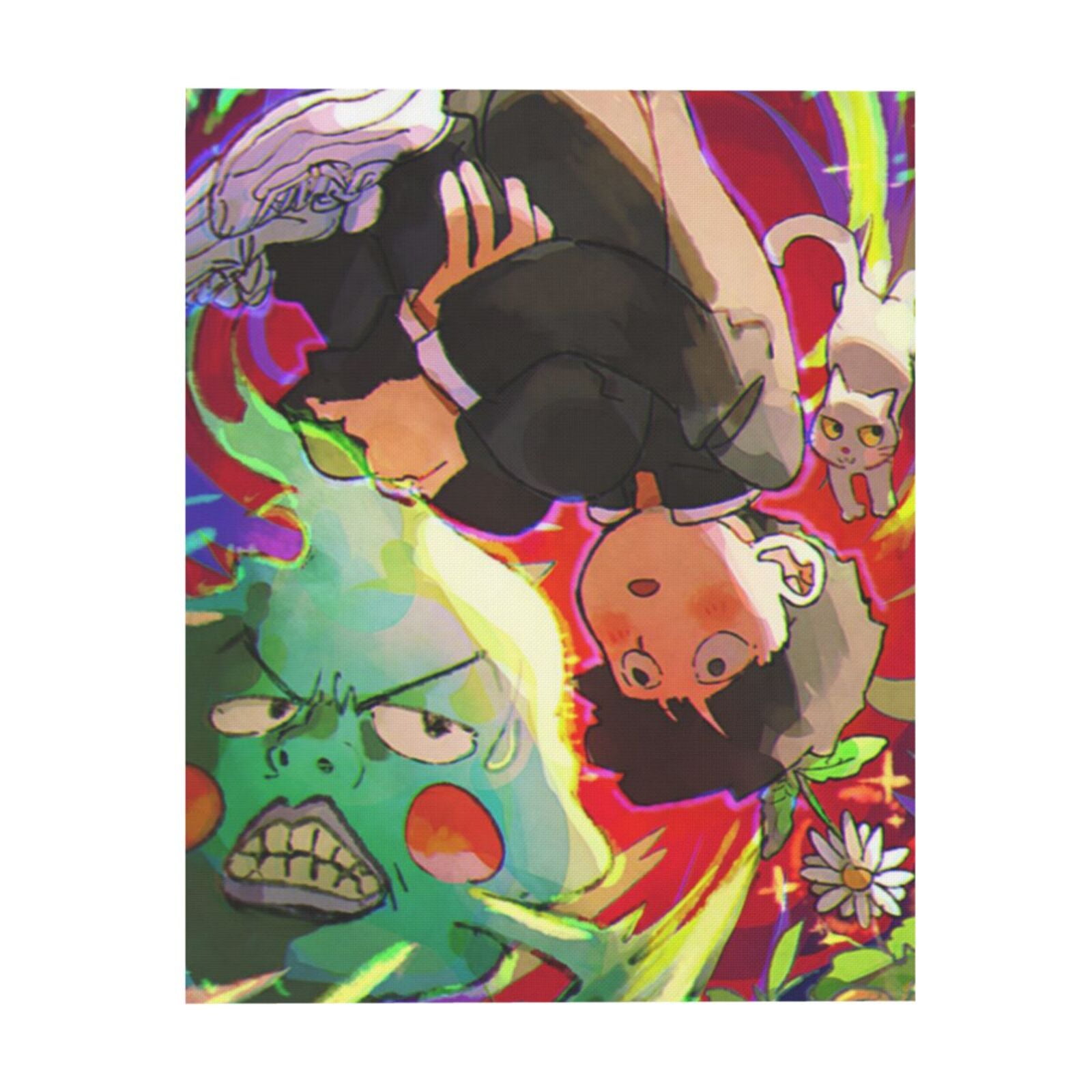Mob Psycho 100 Posters, Anime Frameless Wall Poster, Japan Anime Home ...