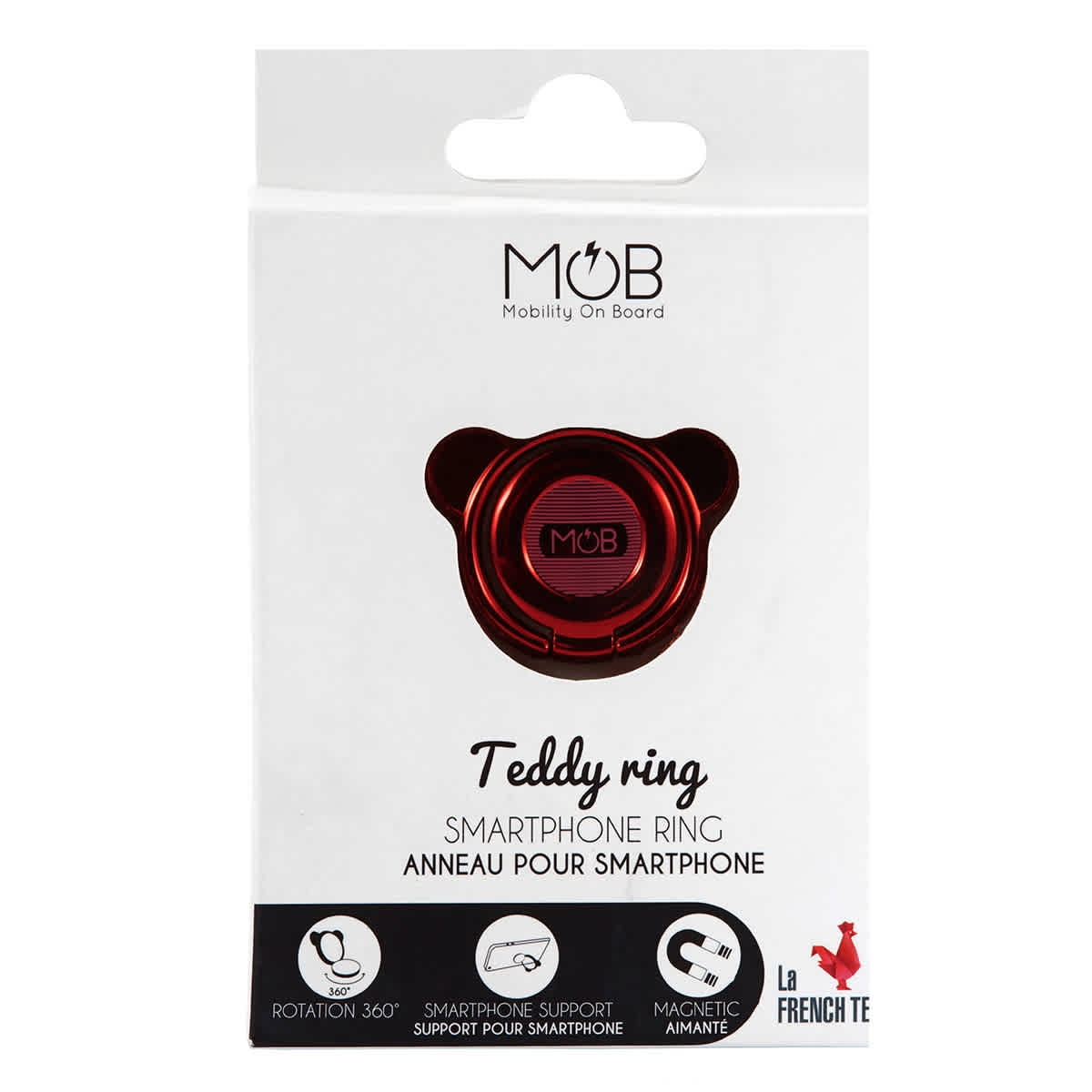 Mob Red Teddy Ring For Smartphone - Walmart.com