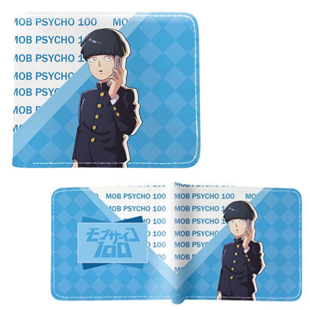 Mob Style A - Mob Psycho 100 4x5" Bi-Fold Wallet - Walmart.com