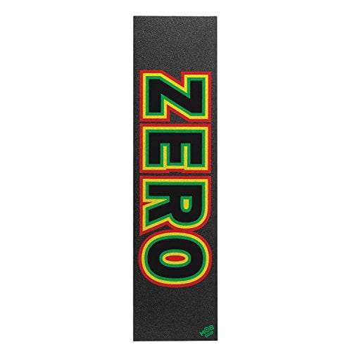 Mob X Zero Grip Tape Rasta Bold Skateboard Griptape - Walmart.com